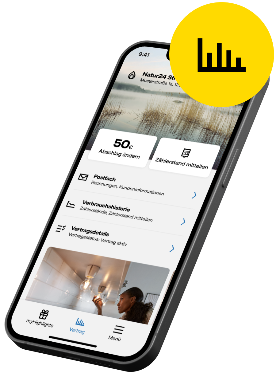 Vattenfall App: Die neue App für Vattenfall Kund:innen