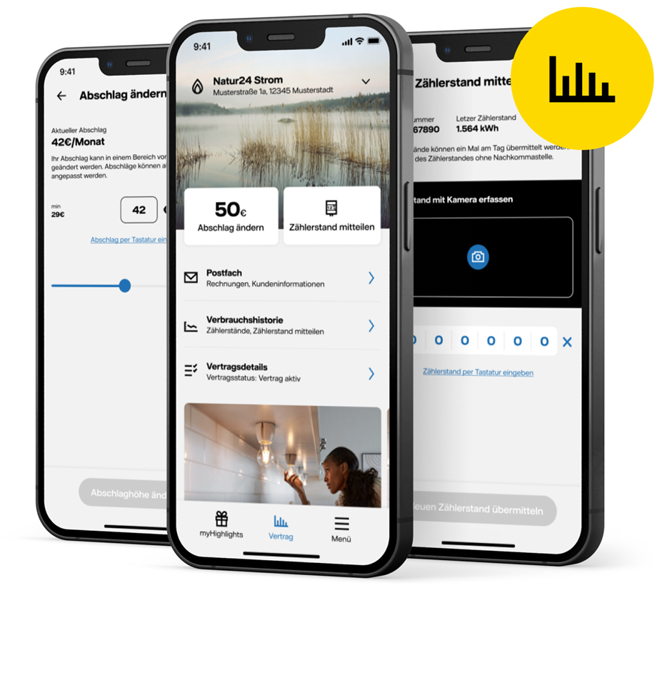Vattenfall App: Die neue App für Vattenfall Kund:innen